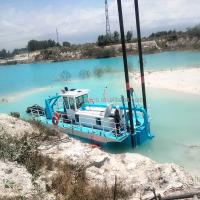 China Marine Steel Plate Cutter Suction Dredger 20m Dredging Depth ISO9001 for sale
