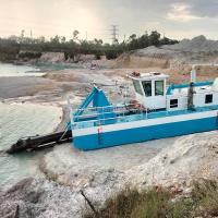 China Marine Steel Plate Cutter Suction Dredger 20m Dredging Depth ISO9001 for sale