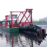 China Self Propelled Cutter Suction Sand Dredging Ship 800m3/H Working Capacity for sale