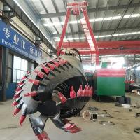 China Hydraulic Cutter Suction Dredger 18inch 800m3/h Capacity 600kw Reamer Power for sale