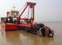 China Hydraulic Cutter Suction Dredger 18inch 800m3/h Capacity 600kw Reamer Power for sale