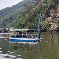 China Electric Power Jet Suction Dredger with Sand Screening Machine and 20 m Dredging Depth for sale