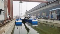 China Keda Diesel Engine Jet Suction Dredger with 20m Dredging Depth and Video Technical Support for sale
