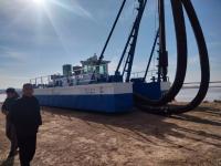 China Diesel Engine Jet Suction Dredger  20m Dredging Depth 10 Inch Draught for sale