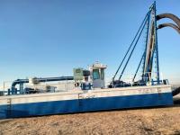 China Diesel Engine Jet Suction Dredger  20m Dredging Depth 10 Inch Draught for sale