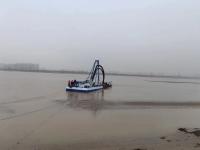 China Diesel Engine Jet Suction Dredger  20m Dredging Depth 10 Inch Draught for sale