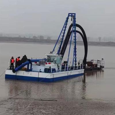 China Diesel Jet Suction Dredger Dismountable 27m-36m for River Sea Dredging Desilting for sale