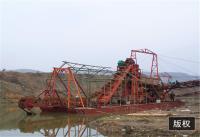China 20 KG Capacity Bucket Chain Dredger Customizable Sand Dredging Machine for sale