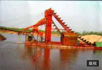 China 20 KG Capacity Bucket Chain Dredger Customizable Sand Dredging Machine for sale