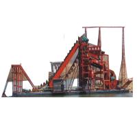 China Electric Chain Bucket Dredger 1.12m Hull Depth 56kg for Sand Gold Mining for sale