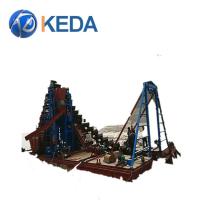 China Electric Chain Bucket Dredger 1.12m Hull Depth 56kg for Sand Gold Mining for sale