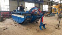 China Amphibious Water Weed Harvester 58KW Hydraulic Track Drive Tier IV Emission for sale