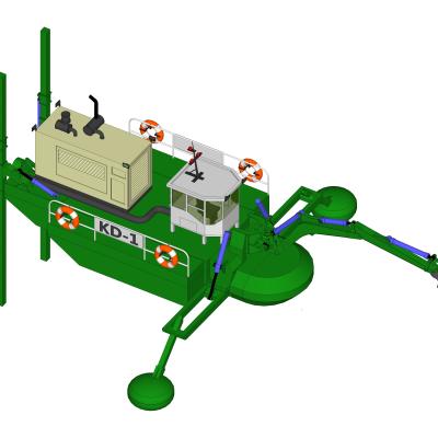 China Amphibious Dredger Watermaster 13m x 3.5m x 3.1m 27 Ton Eco Dredging Machine for sale