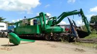 China Amphibious Dredger Watermaster 13m x 3.5m x 3.1m 27 Ton Eco Dredging Machine for sale