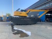 China River Dredging Amphibious Dredger Multifunctional 9*4*3.5 Dimension for sale