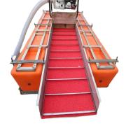 China Mini Gold Mining Dredger 300KG 5hp 1.5 m Dredging Depth for sale