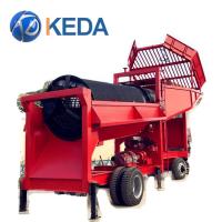 China Gold Trommel Wash Plant 220V Engine Gravity Separator 1-30 t/h Capacity Modular Design for sale