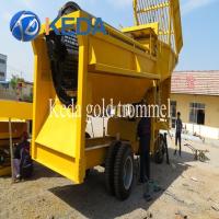 China Gold Trommel Wash Plant 8300x2400x4700mm 8000kg for Small Scale Mining with High Gold Recovery for sale