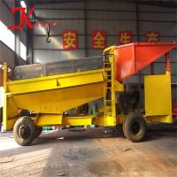 China Gold Trommel Wash Plant 8300x2400x4700mm 8000kg for Small Scale Mining with High Gold Recovery for sale