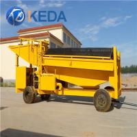 China Gold Trommel Wash Plant 8300x2400x4700mm 8000kg for Small Scale Mining with High Gold Recovery for sale