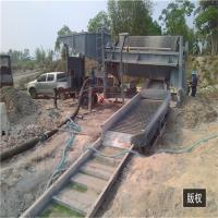 China Diesel Engine Mobile Gold Trommel Wash Plant 1-30 t/h Portable Mining Equipment for sale
