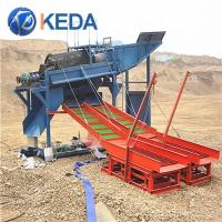 China Diesel Engine Mobile Gold Trommel Wash Plant 1-30 t/h Portable Mining Equipment for sale