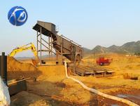 China Diesel Engine Mobile Gold Trommel Wash Plant 1-30 t/h Portable Mining Equipment for sale
