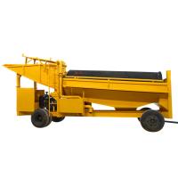 China 100 Tph Mobile Gold Wash Plant 9300x2500x4200 mm 55 kw for Efficient Gold Mining for sale