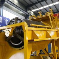 China 100 Tph Mobile Gold Wash Plant 9300x2500x4200 mm 55 kw for Efficient Gold Mining for sale