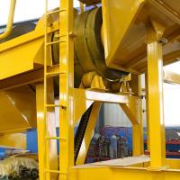 China 100 Tph Mobile Gold Wash Plant 9300x2500x4200 mm 55 kw for Efficient Gold Mining for sale