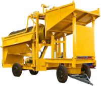 China High Work Efficiency Modular Design Gold Trommel Wash Plant with Engine Core Components for sale