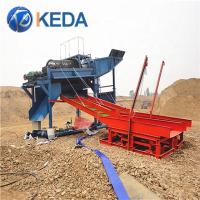 China High Work Efficiency Modular Design Gold Trommel Wash Plant with Engine Core Components for sale