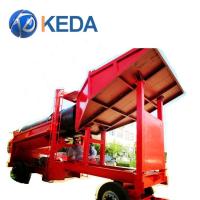China 50 TPH Mobile Gold Wash Plant with Centrifugal Concentrator and 220V Engine Gravity Separator for sale