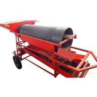 China Alluvial Diamond Gold Ore Washing Plant 1-30t/h with Trommel Screen and Sluice Carpet for sale