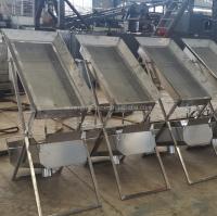China Portable Dry Washer Gold Mining Wash Plant 1350x550x1500 mm 1-3t/h for sale