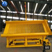 China Portable Sluice Box Gravity Separator 1400kg 1 Year Warranty Gold Mining Equipment for sale