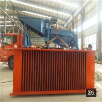 China Vibrating Gold Sluice Box 1400kg 98% Recovery Alluvial Gold Mining Machine for sale