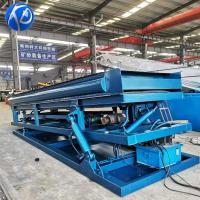 China Vibrating Gold Sluice Box 1400kg 98% Recovery Alluvial Gold Mining Machine for sale