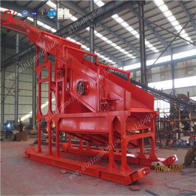 China Large Capacity Sand Stone Aggregate Vibrating Screen 6000x2200x4000mm 100t/h for sale
