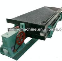 China Mobile 92% Gold Concentration Shaking Table 220V 200 KG Gravity Mineral Separator for sale