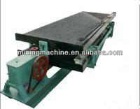 China Mobile 92% Gold Concentration Shaking Table 220V 200 KG Gravity Mineral Separator for sale
