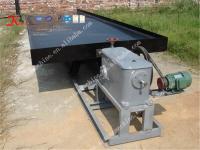 China Mobile 92% Gold Concentration Shaking Table 220V 200 KG Gravity Mineral Separator for sale
