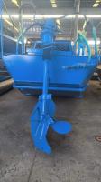 China Automatic Aquatic Weed Harvester 39kw Power 1.5m Cutting Width Water Weed Crusher Boat for sale