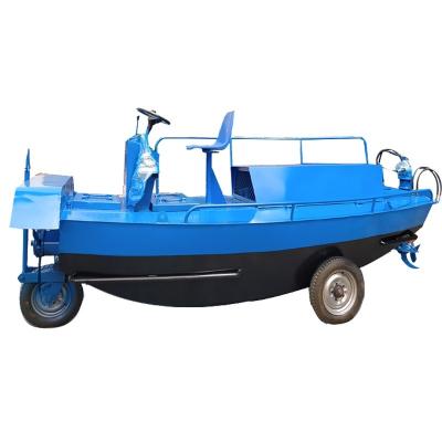 China Mini Aquatic Weed Harvester 39kw 1.5m Cutting Width 30-50cm Depth for Water Weed Management for sale