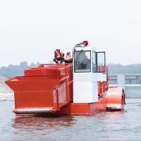 China Fully Automatic Aquatic Weed Harvester 10m Hull Full Hydraulic Drive for River Lake Ocean Cleaning for sale