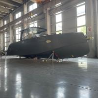 China High Speed Tourist Aluminum Alloy Boat 8.5m Length 350hp with Bedroom Toilet for sale