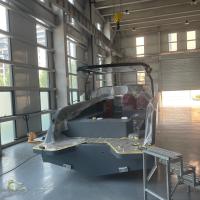 China High Speed Tourist Aluminum Alloy Boat 8.5m Length 350hp with Bedroom Toilet for sale