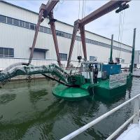 China Keda 25t Amphibious Dredger 194KW Diesel Powered Cutter Suction for River Lake Port for sale