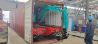 China Wetland Amphibious Excavator Q355B Steel 40Cr Hard Wearing Track Chains 10000mm Pontoon for sale
