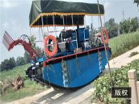 China Amphibious Reed Harvesting Excavator 6000mm 12kw Work Power 39kw Engine for Wetland for sale